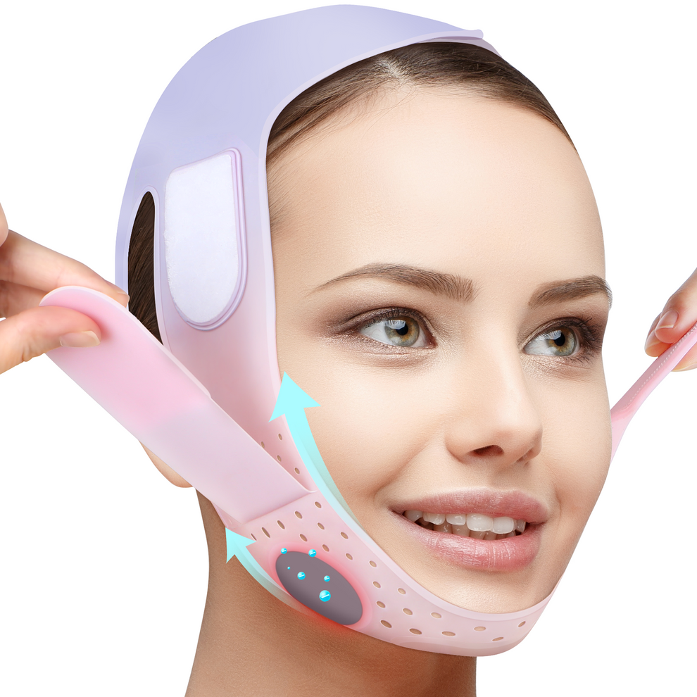JUSRON V Line Face Strap, Soft Silicone Chin Strap for Women and Men ...